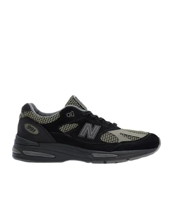 Stone Island 991v2 Sneakers - Black/olive Night/steel Gray