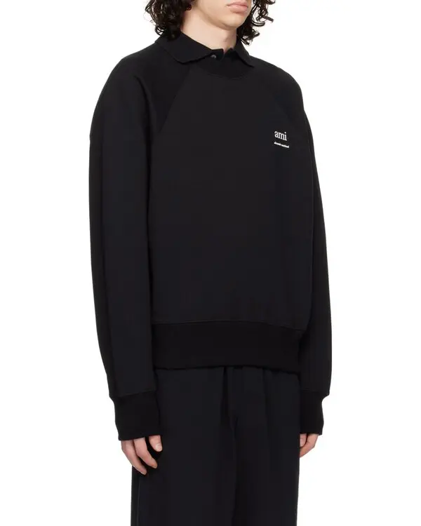 AMI Paris Logo Crewneck Sweatshirt