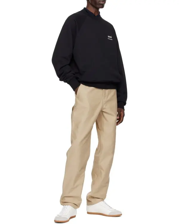AMI Paris Logo Crewneck Sweatshirt