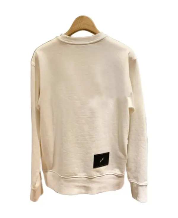 We11Done Round Neck Long Sleeve Printed Sweater