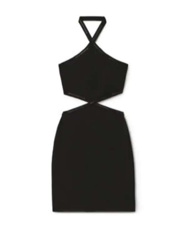 Alexander Wang Hanging Neck Hollow Dress