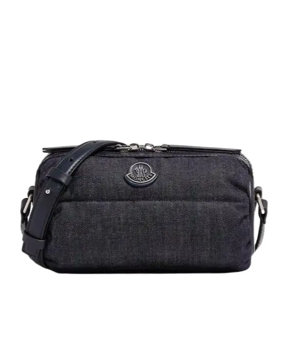 Moncler Keoni Denim Crossbody Bag
