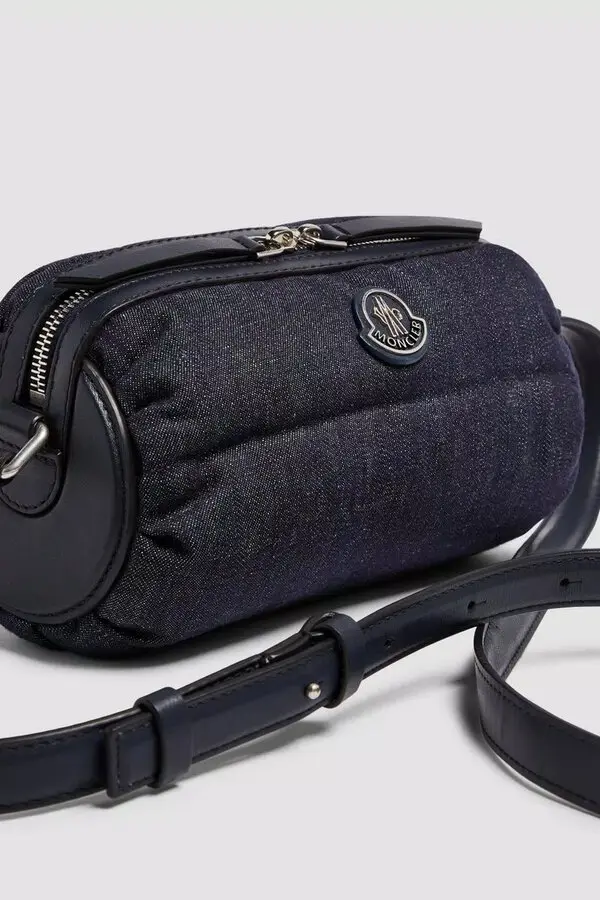 Moncler Keoni Denim Crossbody Bag