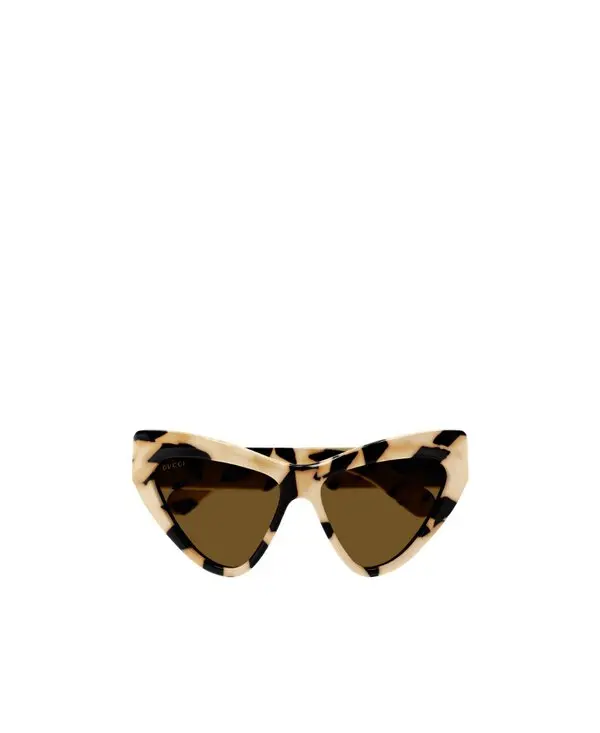 Gucci Cat Eye Frame Sunglasses - Brown