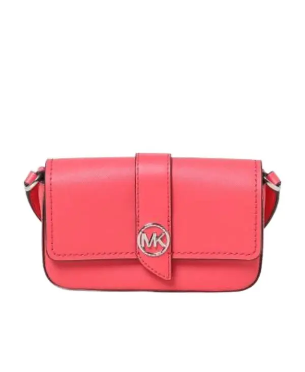 Michael Kors Logo Shoulder Bag - Orange
