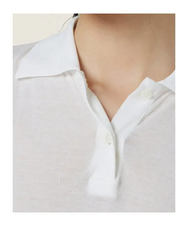 Miu Miu Long Sleeve Polo Shirt
