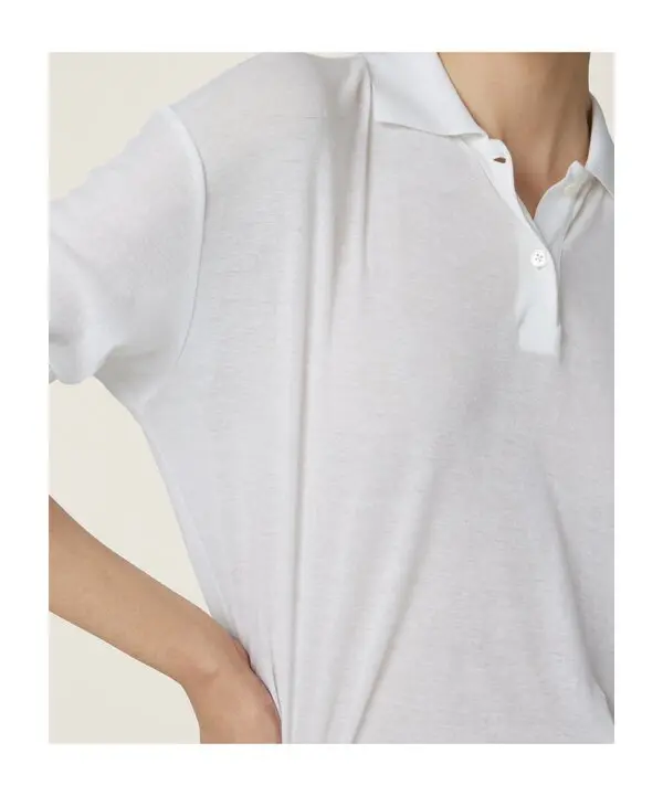 Miu Miu Long Sleeve Polo Shirt