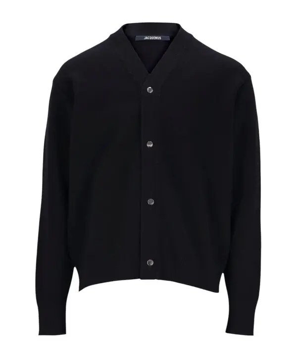 Jacquemus Doppio Button-up Cardigan - Black