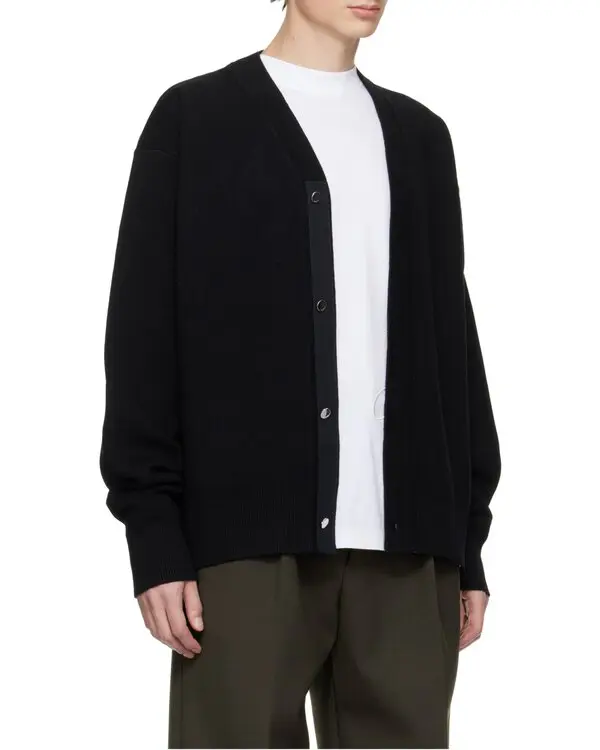 Jacquemus Doppio Button-up Cardigan - Black