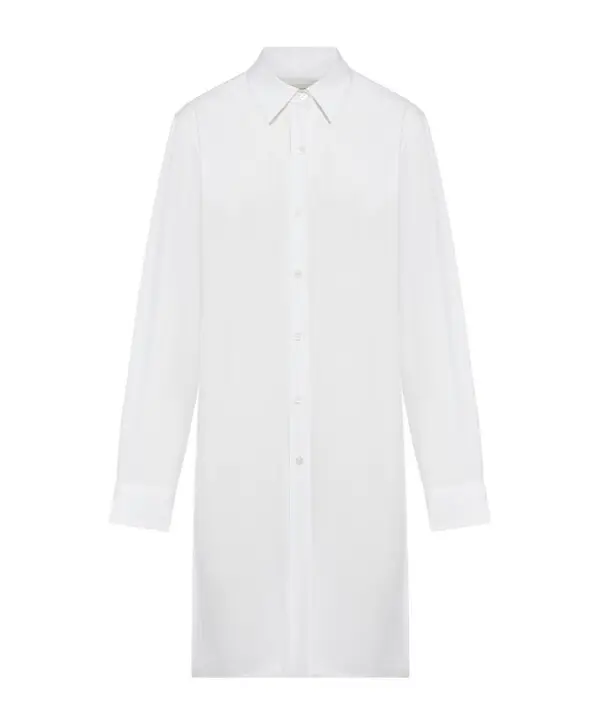 Dries Van Noten Cropped Shirt With Bow Detail - No
