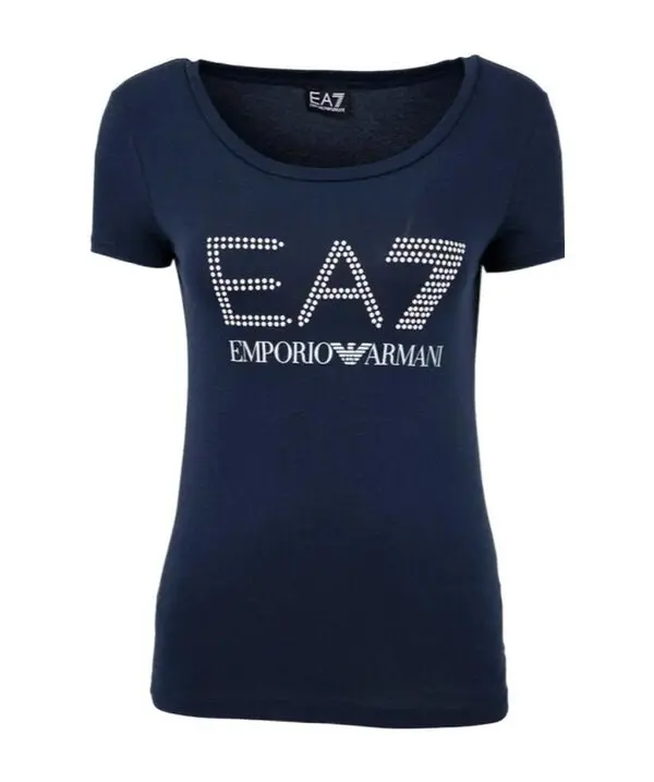 Emporio Armani T-shirt With Logo - Black