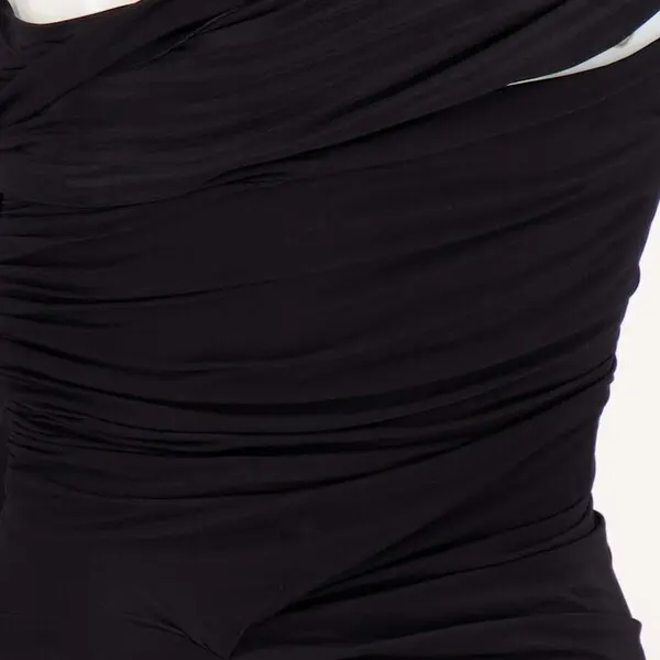 Christopher Esber Sleeveless Off-shoulder Draped Cut-out Maxi Dress