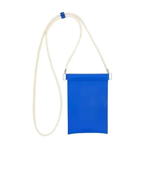 MAISON MARGIELA Rubber Leather Phone Case - Blue