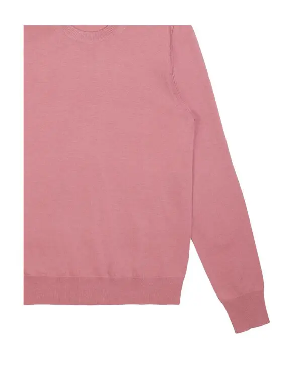 Burberry Long-sleeved Pullover With Round Collar
