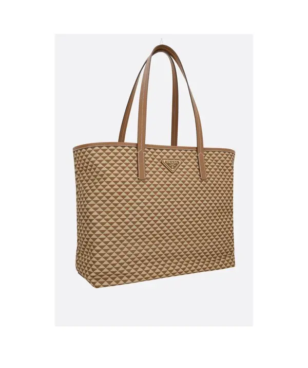 Prada Re-nylon Top Handle Bag - Caramel Color