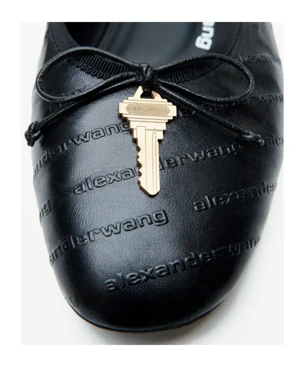 Alexander Wang Key Detail Quilted Ballet Flats