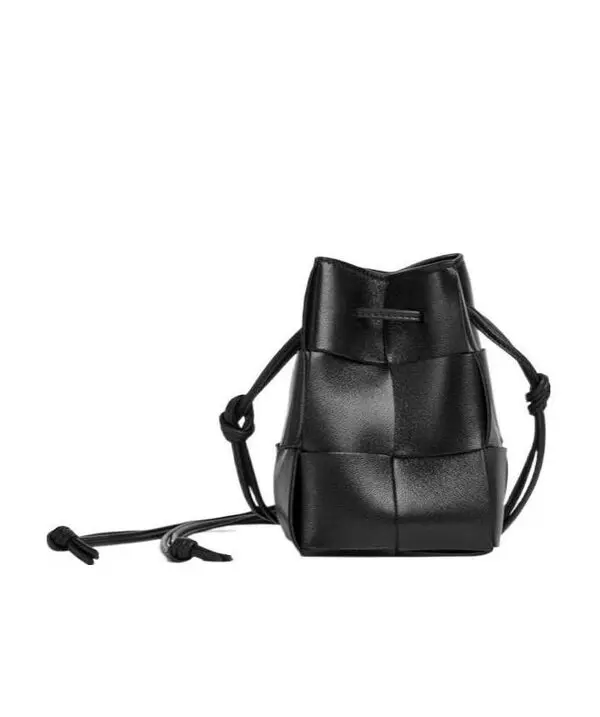 Bottega Veneta Cassette Mini Bucket Bag - Black