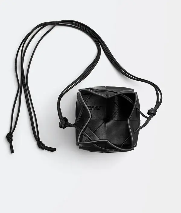 Bottega Veneta Cassette Mini Bucket Bag - Black