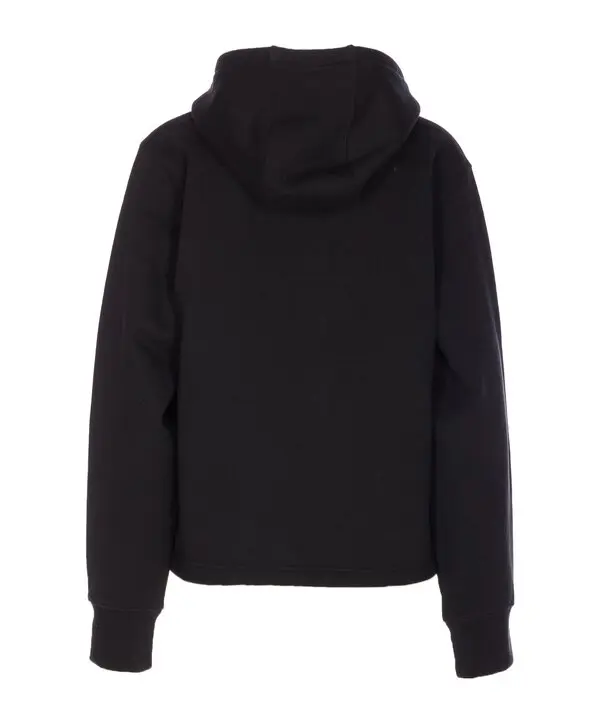 Burberry Logo Printed Zip-up Hoodie