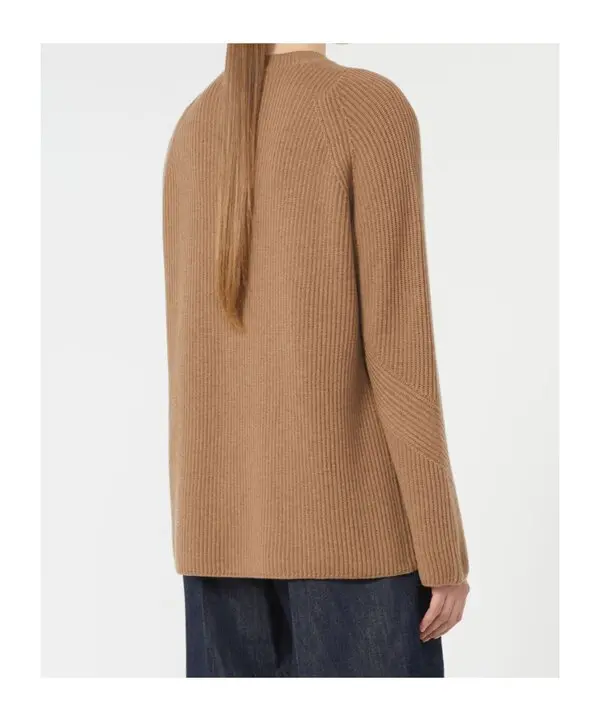 Max Mara Molveno Crewneck Jumper - Camel