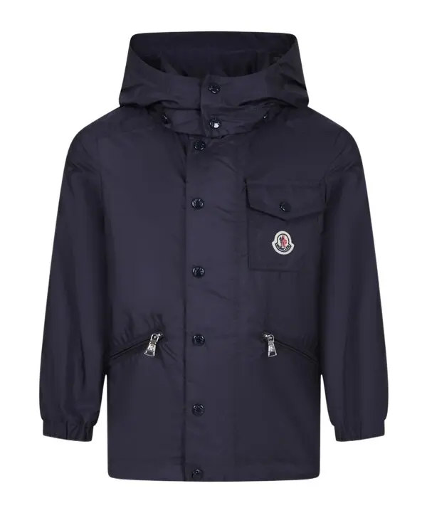 Moncler Lusala Hooded Rain Jacket