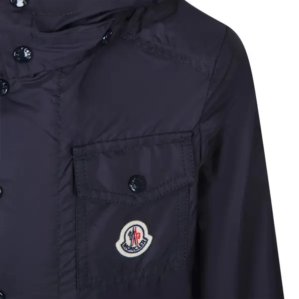 Moncler Lusala Hooded Rain Jacket