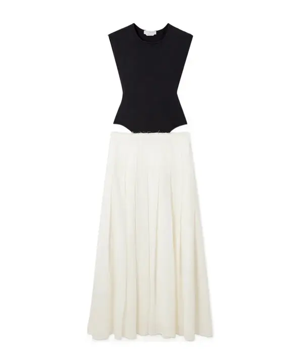 Gabriela Hearst Sleeveless Round Neck Dress
