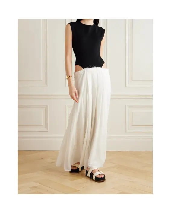 Gabriela Hearst Sleeveless Round Neck Dress