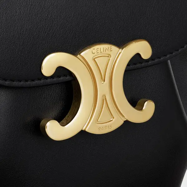 Celine Bonnie Backpack In Smooth Calfskin - Black