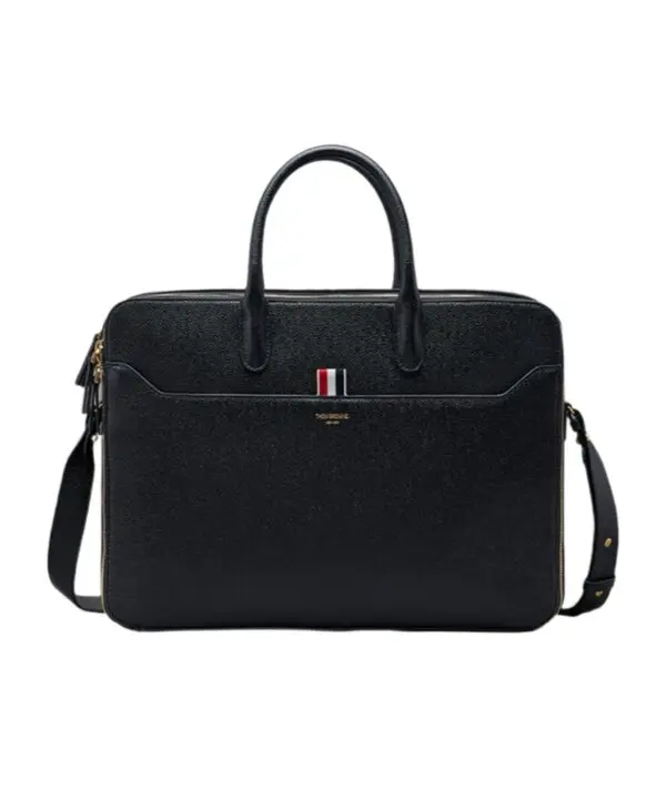 Thom Browne Double Compartment Business Bag