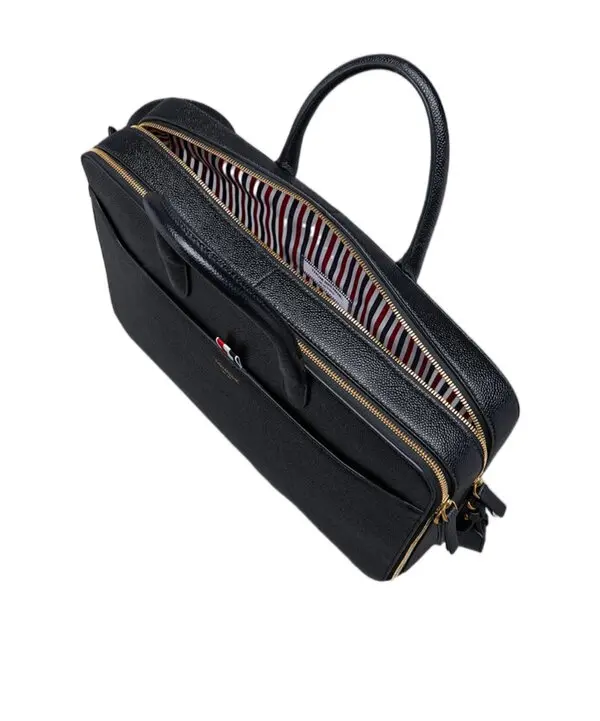 Thom Browne Double Compartment Business Bag