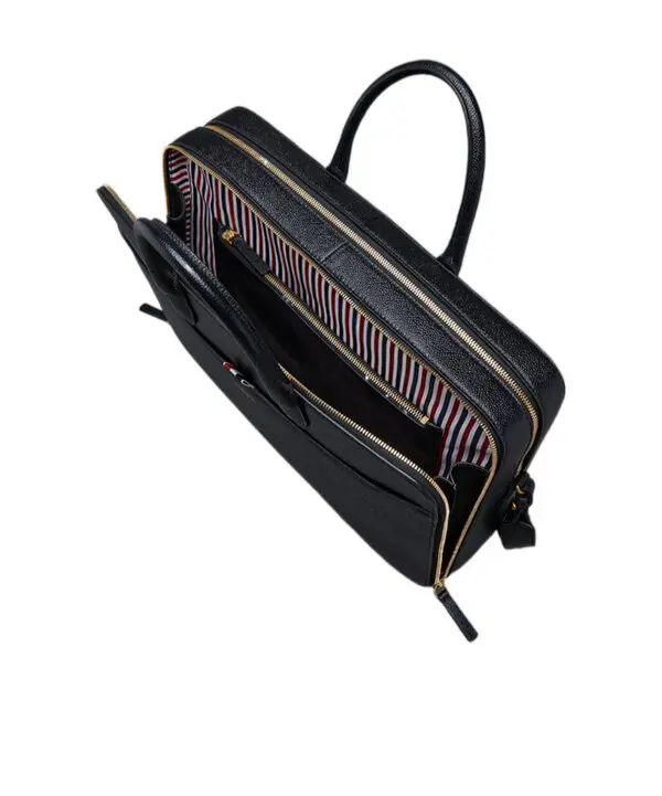 Thom Browne Double Compartment Business Bag