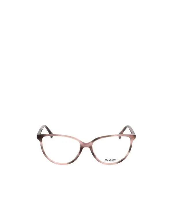 Max Mara Cat-eye Frame Glasses - Pink/stripe