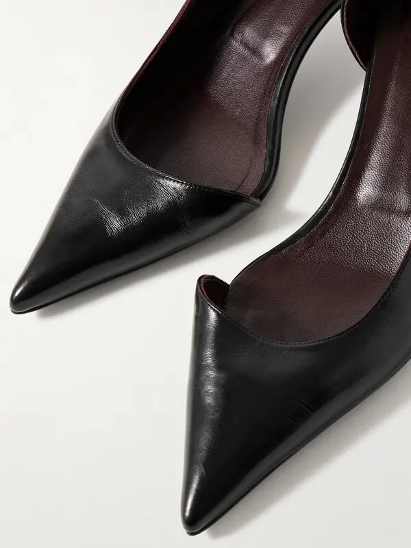 Khaite 45mm Jett D'orsay Heeled Pumps