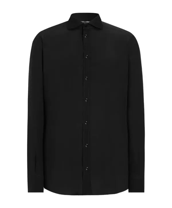 Dolce & Gabbana Martini Button-down Shirt - Black