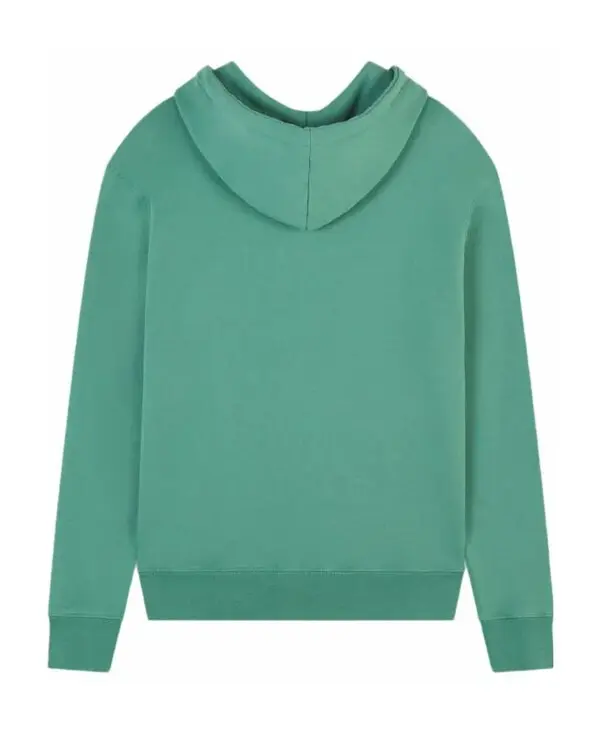 Maison Kitsuné Fox Head Patch Drawstring Hoodie