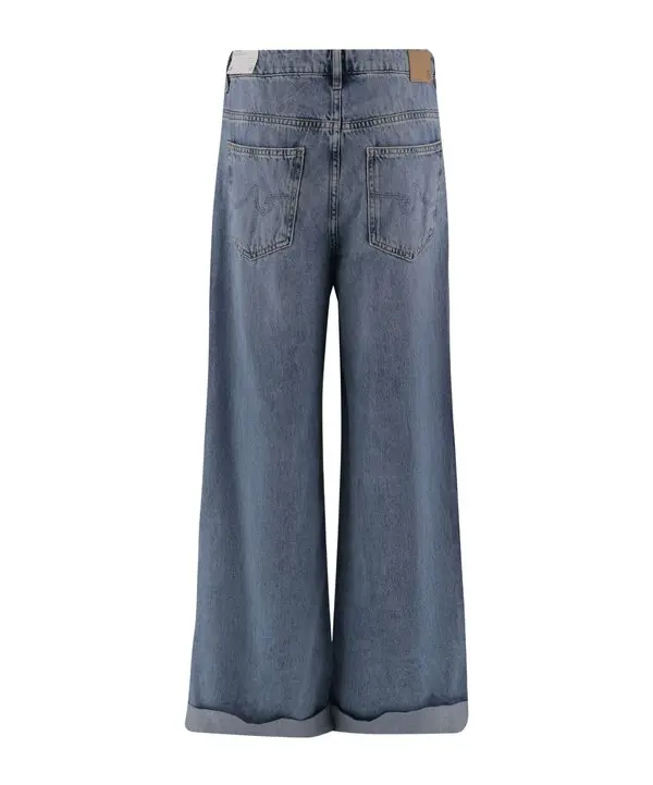 Ag Wide-leg Denim Jeans