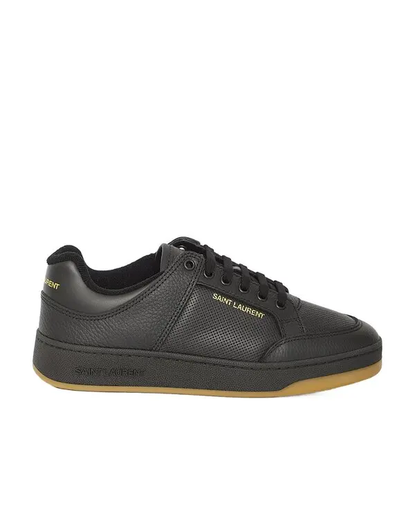 Saint Laurent Sl/61 Lace-up Sneakers - Black