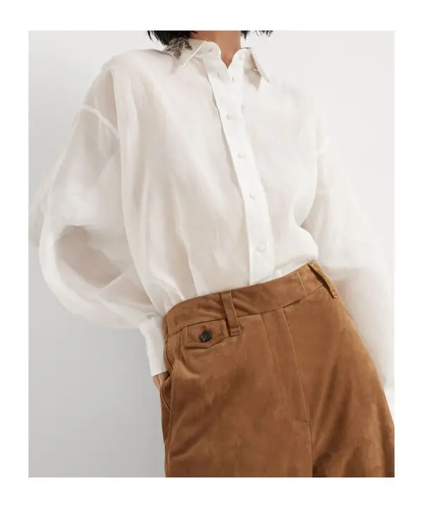 Brunello Cucinelli Floral Embroidered Shirt