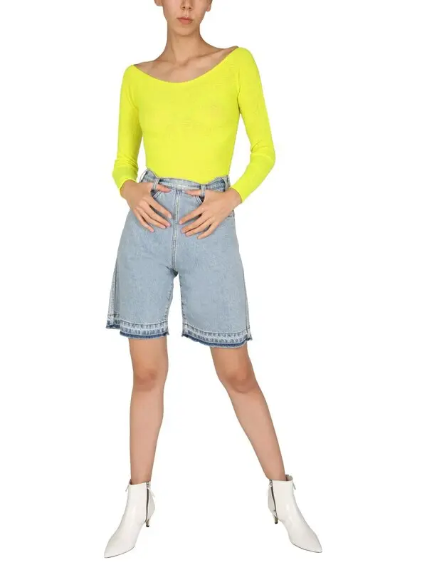 Philosophy Di Lorenzo Serafini Wide-leg Bermuda Shorts