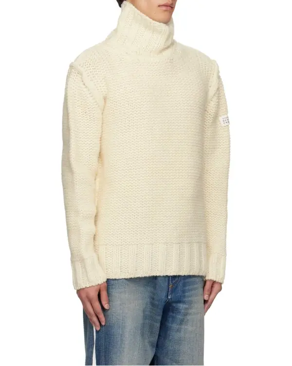 MAISON MARGIELA Turtleneck Chunky Knitted Jumper
