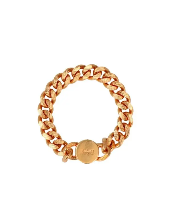 Versace Medusa Chain Bracelet - Black