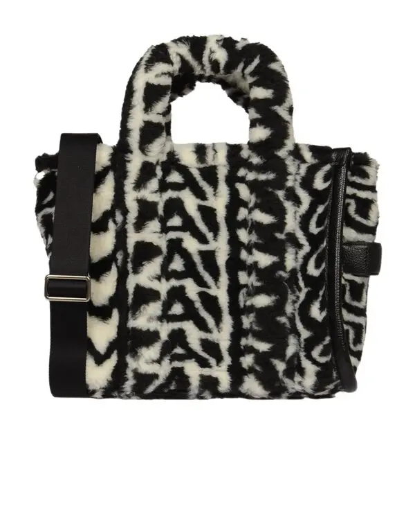 Marc Jacobs Patterned Shoulder Bag - Black