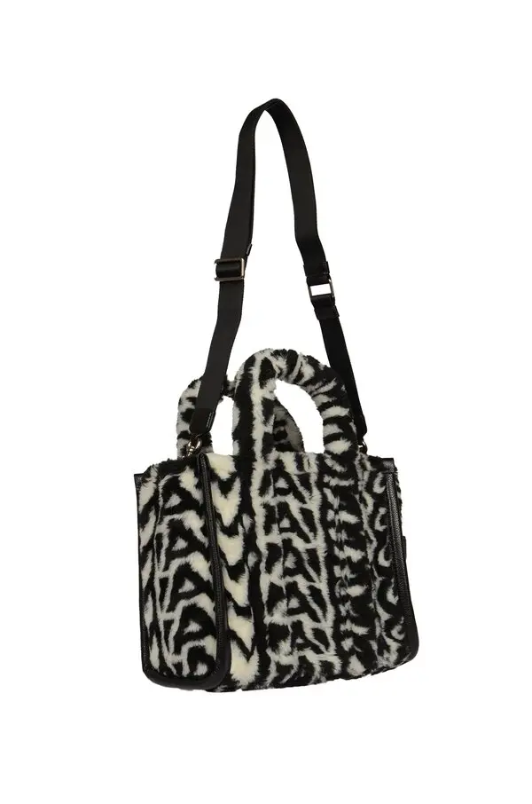 Marc Jacobs Patterned Shoulder Bag - Black