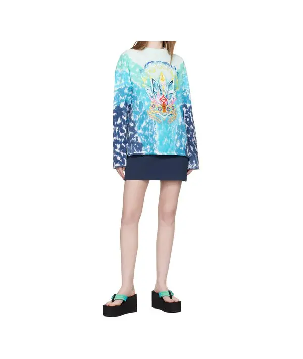 Casablanca Printed Long-sleeve T-shirt