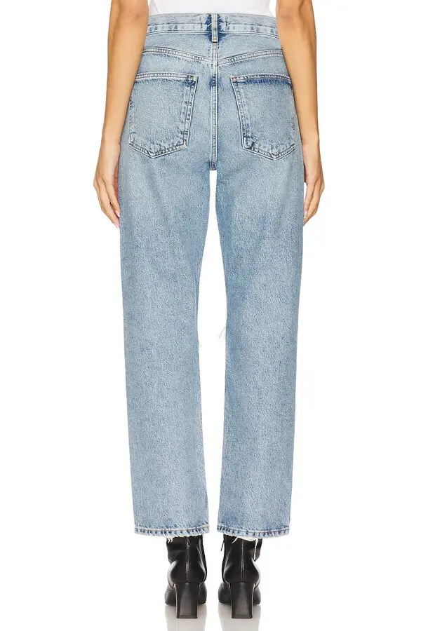 AGOLDE Ripped Light Wash Jeans