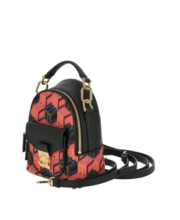 Mcm Patricia Cubic Monogram Jacquard Backpack