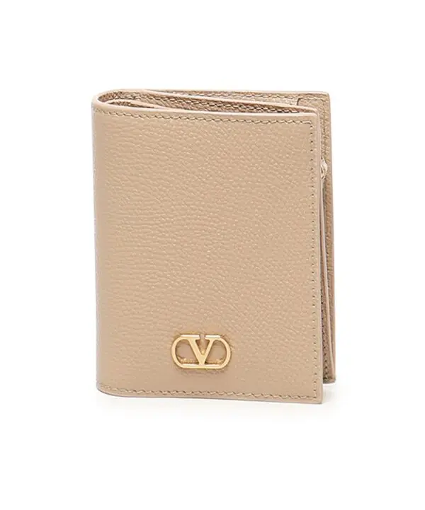 Valentino Garavani Vlogo Wallet - Nude
