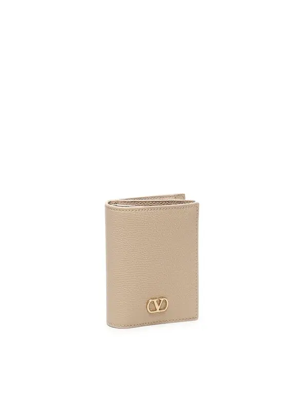 Valentino Garavani Vlogo Wallet - Nude
