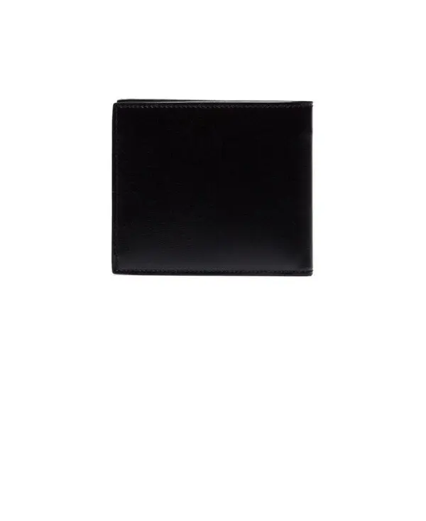 Saint Laurent Tiny Cassandre East/west Wallet - Black